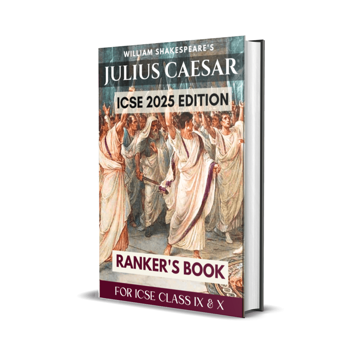 Julius Caesar Guide Book - ICSE 2025 Edition ( Ultimate Bundle )