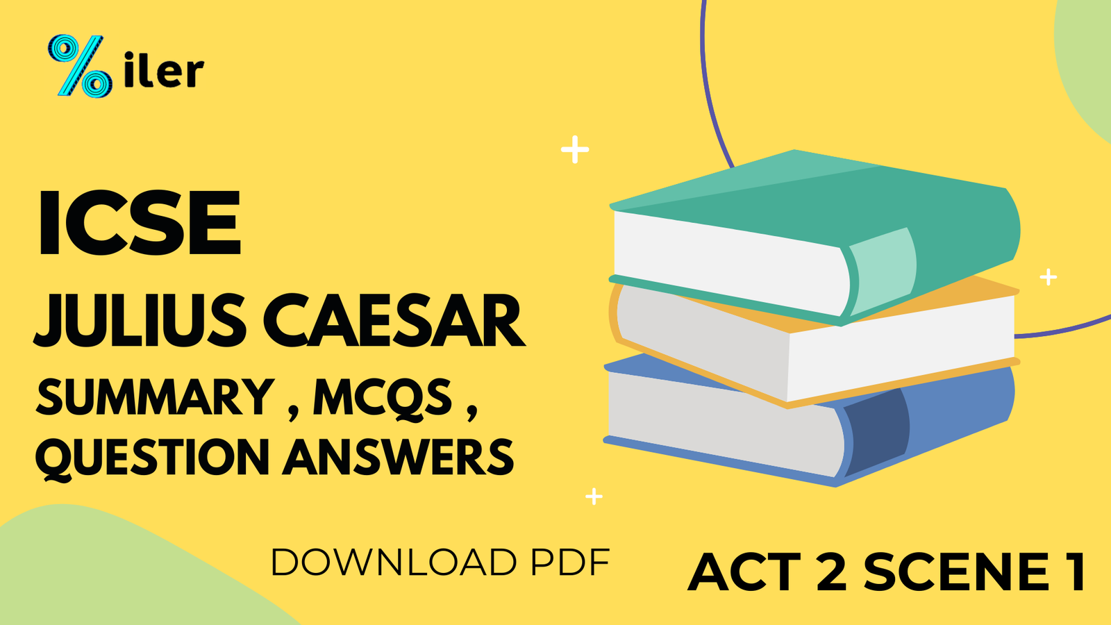 ICSE Julius Caesar Act 2 Scene 1 MCQs & Question Answers – Percentiler